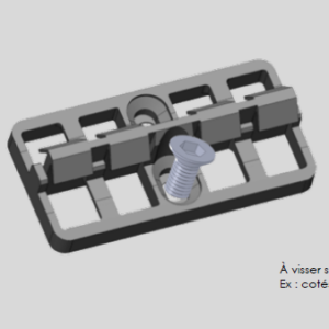 CLIP GRAD démontable - Terrasse système GRAD